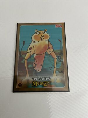 Topps Metazoo Cryptid Nation PARALLEL HOLO FOIL Series 0 1st Tripodero ...