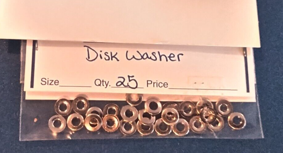 Cup Washers & Disk Washers For Making Fishing Lures | eBay