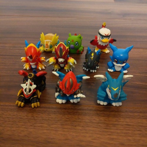 Bandai Digimon Adventure 02 Fingerpuppe Set Veemon Raidramon ExVeemon ...