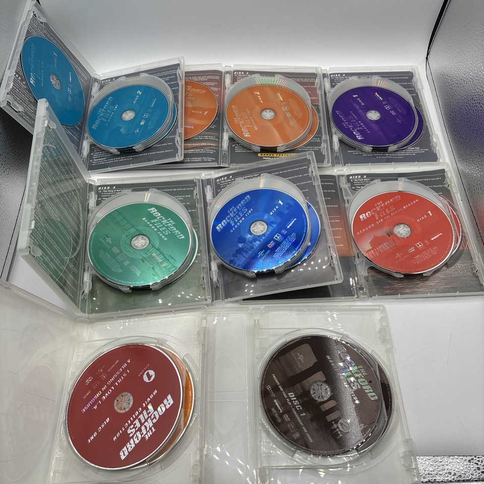 The Rockford Files: Complete Series Season 1-6 + Movie Collection 27 ...