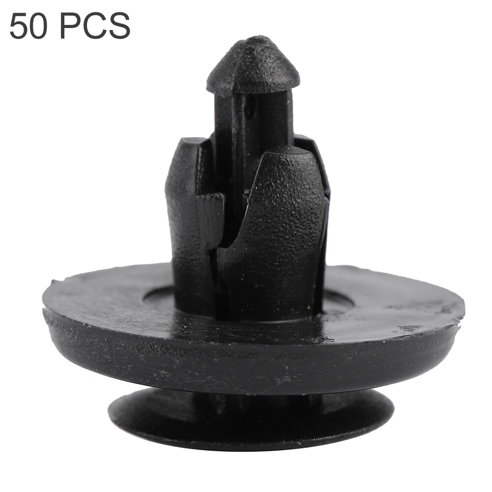 50Pcs Push Type Hood Bumper Mud Guard Liner Fastener Retainer Clips For ...