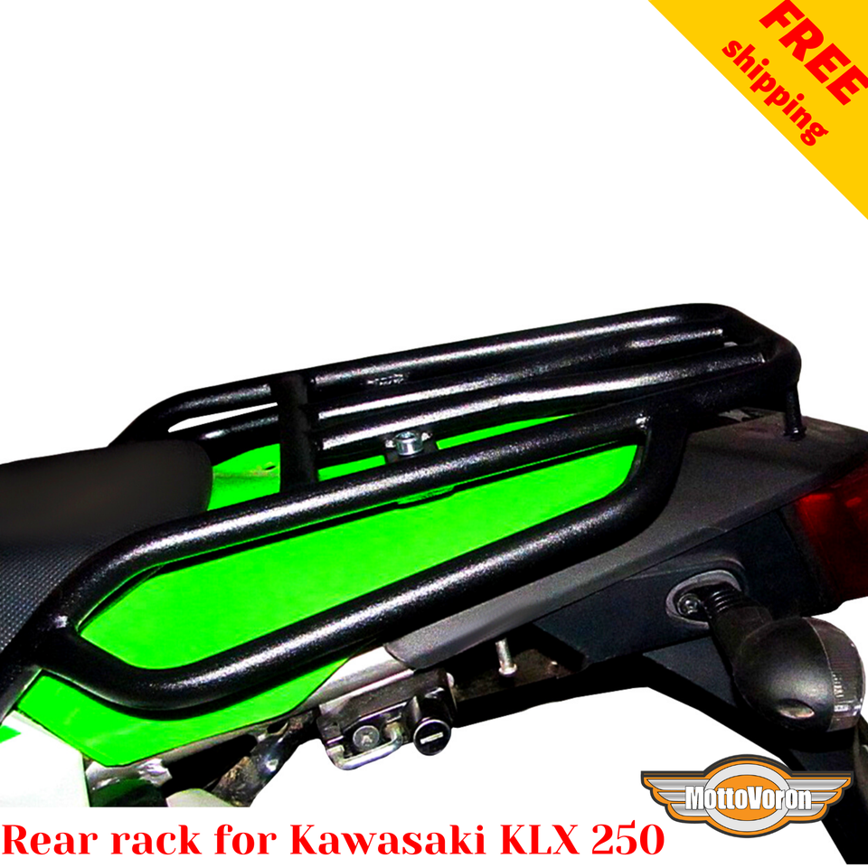 For Kawasaki KLX250 rear rack KLX250S rear luggage rack KLX 250 SF D ...