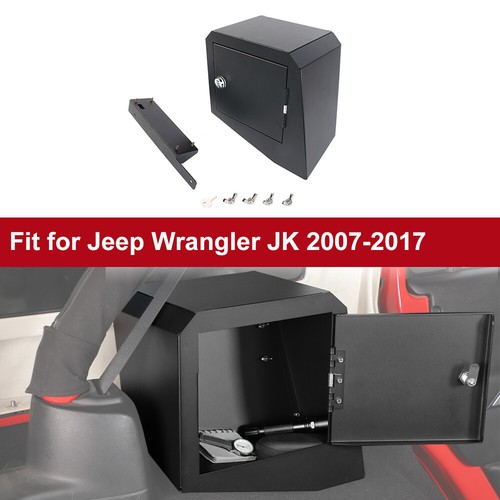Left Trunk Side Vault Safe Box Cargo Storage Lock Box for Jeep Wrangler ...