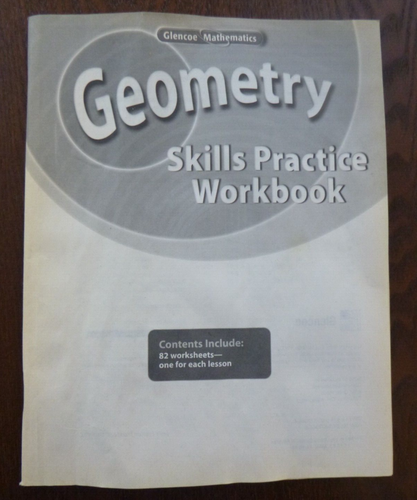 Glencoe McGraw-Hill Geometry Skills Practice Workbook Free Shipping | eBay