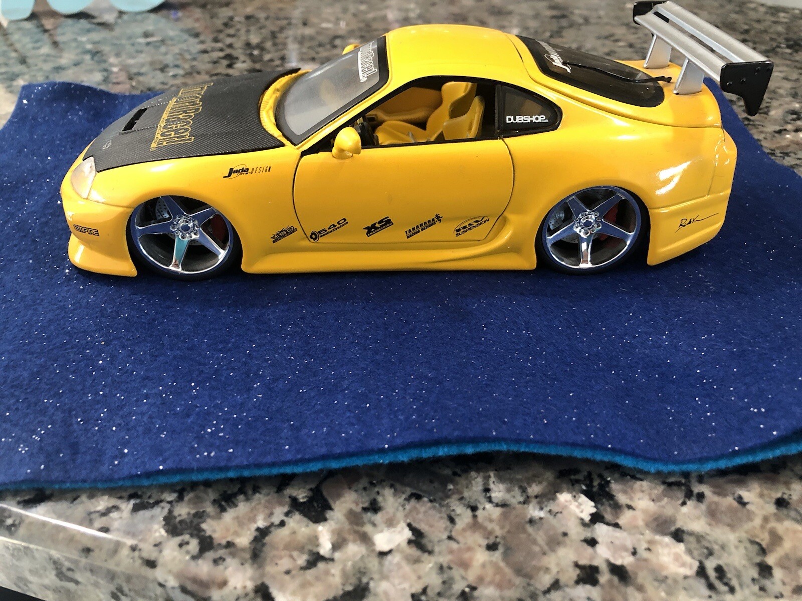 jada toys import racer 1:24 Yellow Supra | eBay