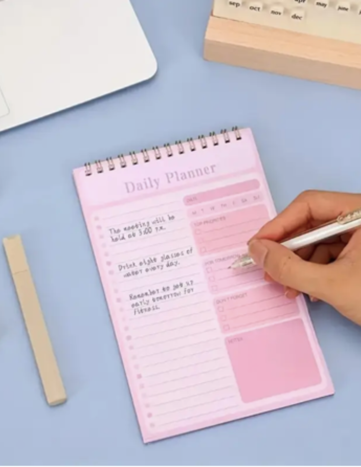 To Do List Book Pad Notepad Notebook Daily Planner for Work | eBay UK