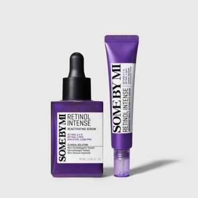 Some By Me Retinol Intense Reactivating Serum 30ml Eye Cream 30ml Skin ...