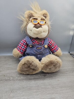 TESTED Vintage Real Talkin' Bubba Bear Tyco Talking Plush Stuffed ...