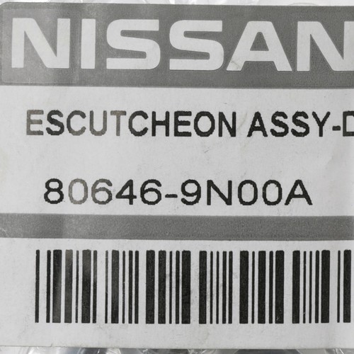 OEM NEW Genuine Nissan RH Outside Door Handle ESCUTCHEON 13-19 Sentra ...