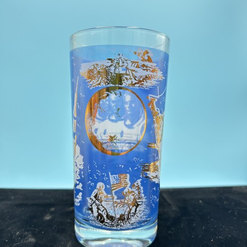 1969 NASA Apollo 11 Drinking Glass Langley Research Cente Virginia Moon ...