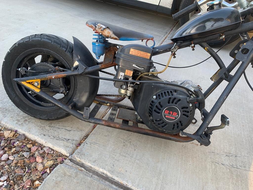 Mini Bike - 212cc, 4 Stroke, Custom Style | eBay