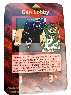Illuminati New World Order INWO UnLimited Card Game NWO Gun Lobby ...