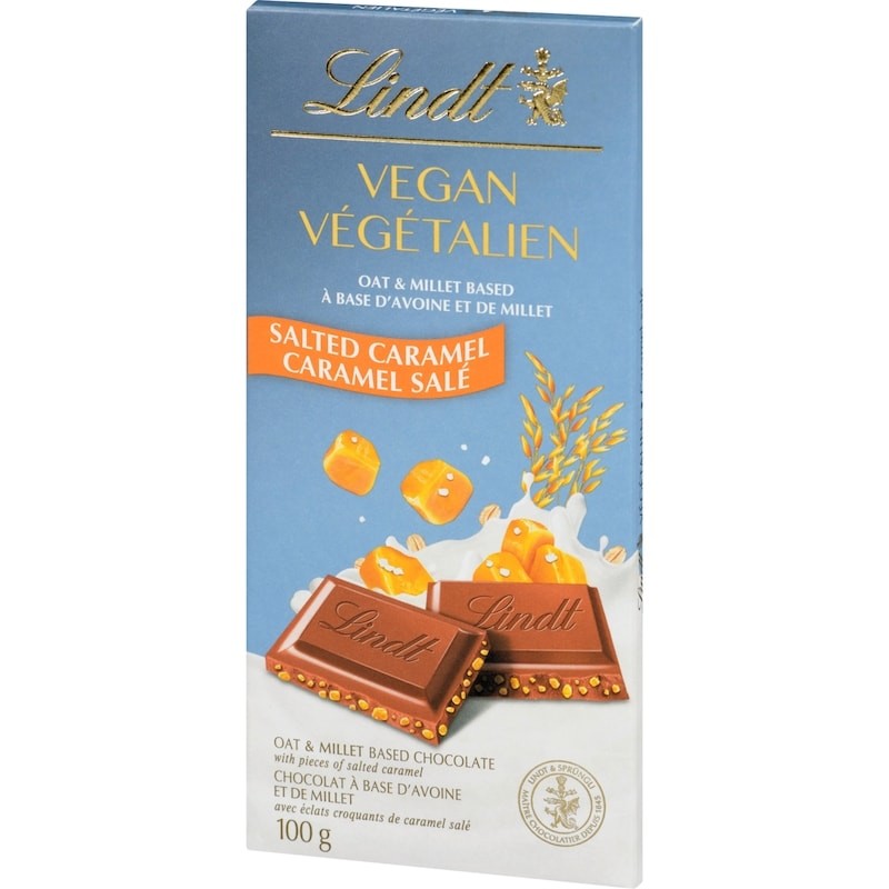 Lindt Vegan Salted Caramel Chocolate Bar | eBay