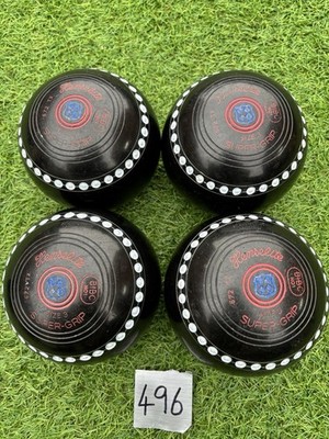 HENSELITE SUPERGRIP SIZE 3 Lawn And Indoor Bowls | eBay UK