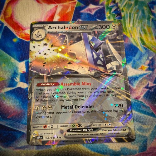 Pokemon TCG - Archaludon EX - Surging Sparks 130/191 - Mint / Pack ...