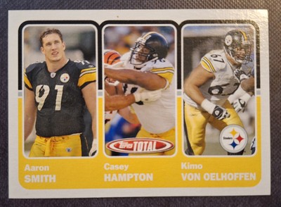 2003 Topps Total Aaron Smith Casey Hampton Kimo Von Oelhoffen #355 HTF ...