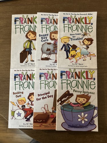 Lot Of 6 - AJ stern Frankly, Frannie Books- Gently Read | eBay