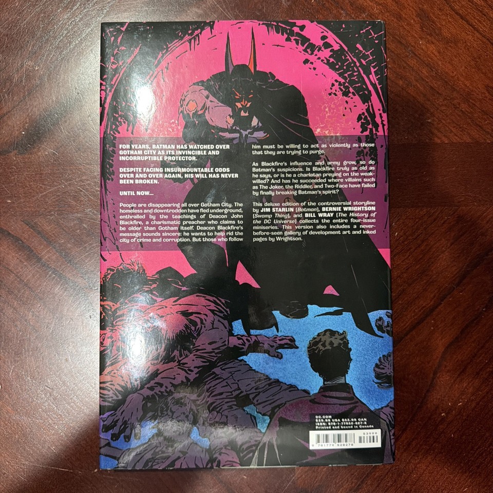 Batman: The Cult - The Deluxe Edition (DC Comics) - 1st Printing, Very ...
