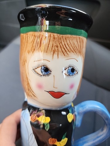 Ganz Bella Casa Caroline Coffee Mug Susan Paley Ceramic Cup | eBay