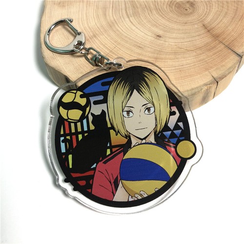 Anime Haikyuu!! Kozume Kenma Keychain Keyring Pendant Cell Accessories ...