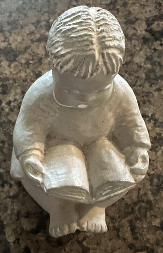Isabel Bloom Sculpture Figurine Vintage Retired Smiling Girl Reading ...