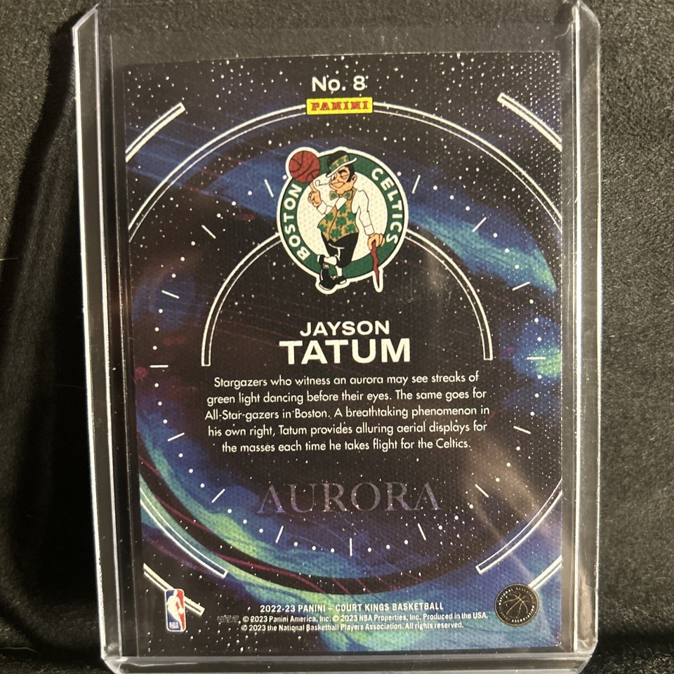 2022-23 Court Kings Aurora Jayson Tatum Case Hit SP SSP - Celtics CASE ...