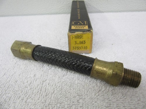 NOS 1958 1959 Series 5-6-8 Truck Flexible Gas Feed Pipe Front Assy ...