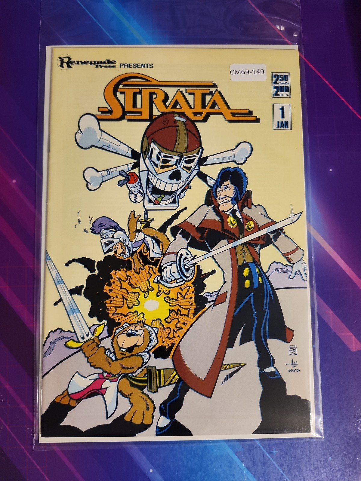 STRATA #1 HIGH GRADE RENEGADE PRESS COMIC BOOK CM69-149 | eBay