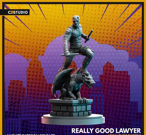 Really Good Lawyer - Resin Miniature | DnD Mini | Survivor | Superhero ...