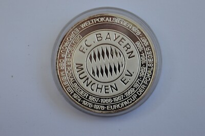 F.C Bayern Munchen Munich Silver Coin/Medal 14.9 grams | eBay UK