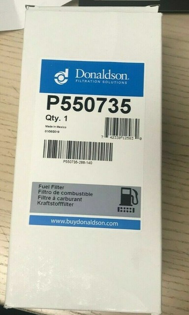 Donaldson Spin-on Fuel Filter Water Separator P550735 for sale online ...