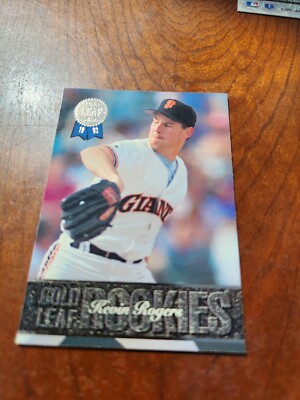 1993 Leaf Baseball Gold Rookies #R-11 Kevin Rogers San Francisco Giants ...
