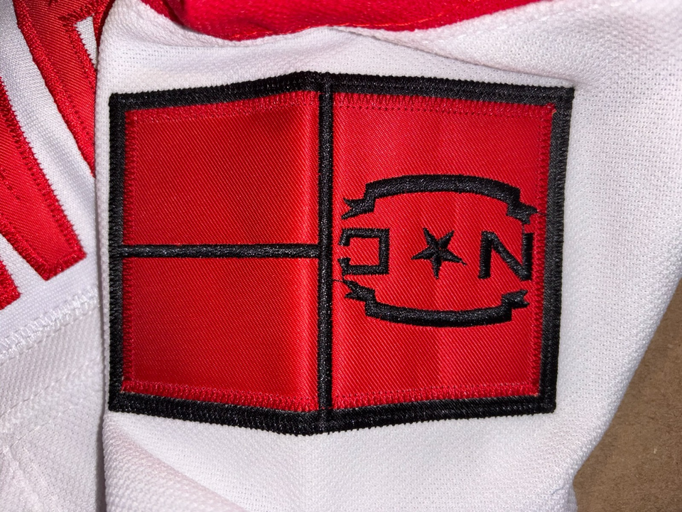 NWT #31 Frederik Andersen WHITE Carolina Hurricanes JERSEY NEW 54 Sewn ...