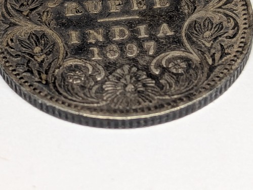 RARE COIN INDIA 1897 HALF RUPEE | eBay