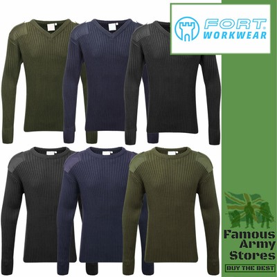 Mens Crew & V-Neck Combat Nato Security Military Police Workwear ...
