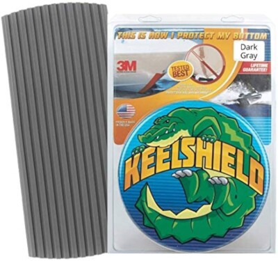 Keelshield 4' Keel Guard Hull Protection Dark Gray 3M | eBay
