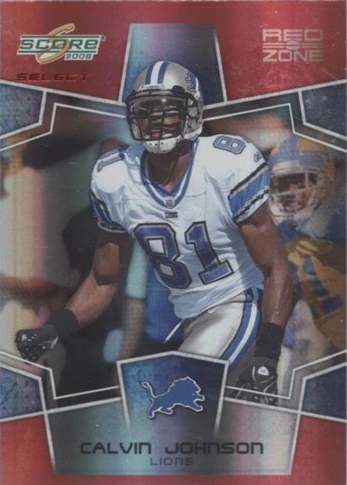 2008 Score Select - Calvin Johnson #101 Red Zone /30 for sale online | eBay