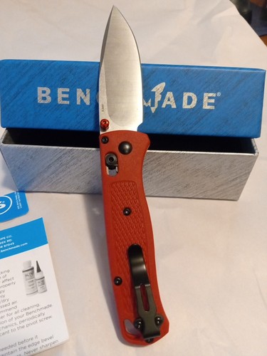 Benchmade 535 Folding Knife Red | eBay