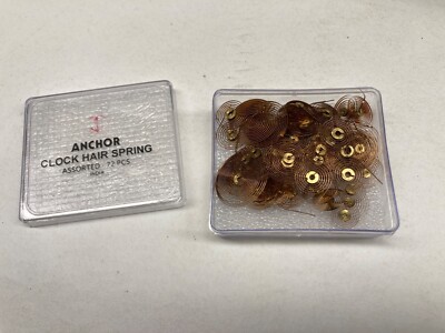 Clock Hairspring Assortment | eBay