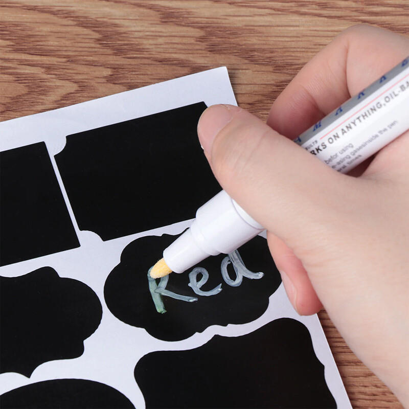 Chalk Labels Blackboard Chalkboard Stickers Kitchen Pantry Jam Jar ...