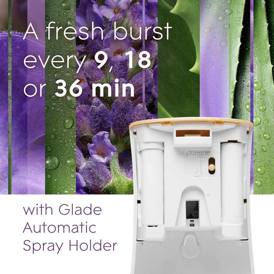 Glade Automatic Spray Refill, Air Freshener for Home and Bathroom ...