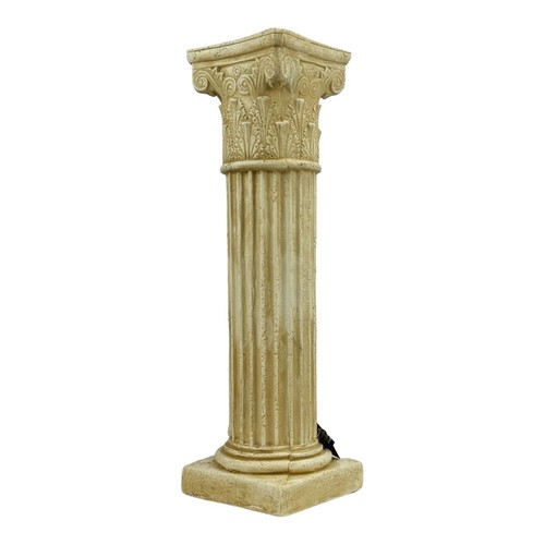 Corinthian Order Column Pillar Ancient Greek Roman Cast Stone Plaster ...