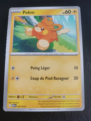 Carte Pokémon Pohm 007/015 Promo 2023 M23fr | eBay