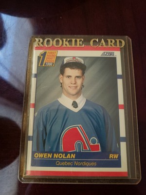 1990 Score - Owen Nolan - Quebec Nordiques - # 435 - Rookie | eBay