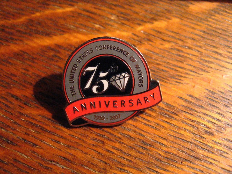 Conference Of Mayors Lapel Pin - 2007 United States City Mayor Politics ...