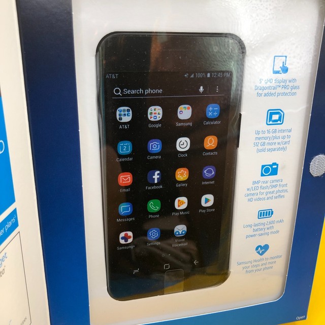 Samsung Galaxy J2 Dash SM-J260A - 16GB - Black (AT&T) (Single SIM) for ...