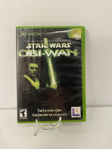 Star Wars: Obi-Wan (Microsoft Xbox, 2001) Complete With Manual ...