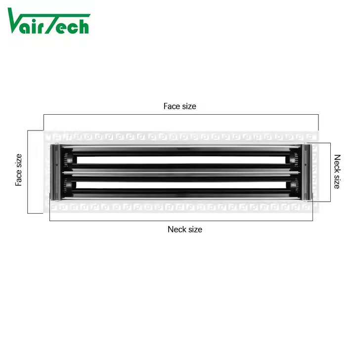 22"HVAC Invisible Linear Slots Diffusers Ceiling Air Conditioner Vent ...