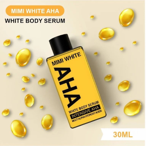 5x MIMI White AHA Whitening Body Serum Brightening Skin Vitamin 30ml ...