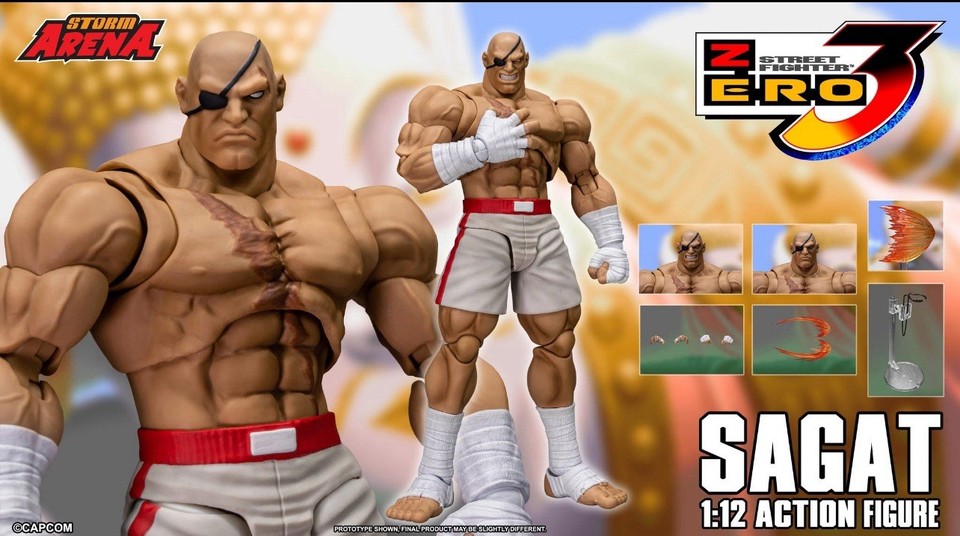 Storm Arena Street Fighter Zero 3 Sagat (Exclusive Edition) - Box Set ...